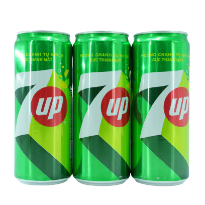 Nước Ngọt 7Up Sleek Lon 320ml - Rfoods - Cuộc Sống Xanh - Thực Phẩm Sạch