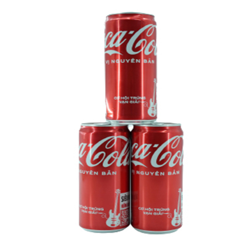 Coca Cola Sleek Can 235ml - Rfoods - Cuộc Sống Xanh - Thực Phẩm Sạch
